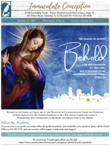 Bulletins | Immaculate Conception Parish